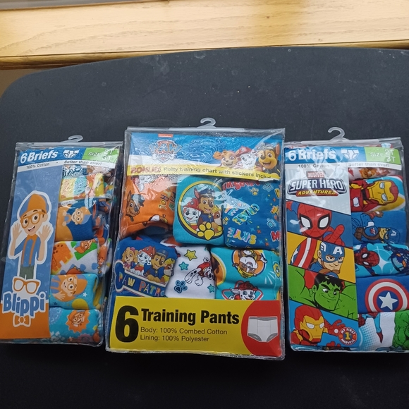 Nickelodeon | Accessories | Blippi Briefs 6 Pack Super Hero 6 Pack And ...